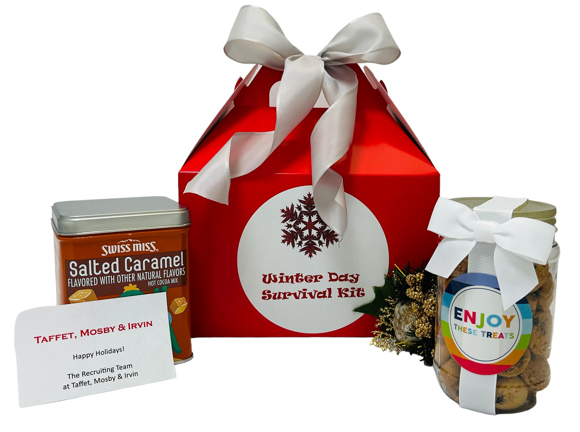 Sensational Winter Day Survival Kit/Care Package ($25): Sensational Baskets
